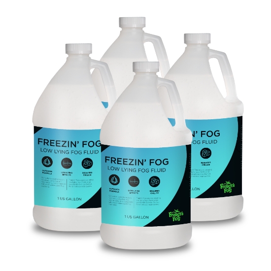 Freezin Fog - Outdoor / Graveyard Low Lying Ground Fog Machine Fluid ...