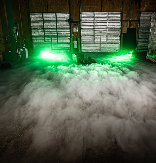 Froggys Fog - Poseidon Aqua 2 - Ultrasonic Ground Fog Generator